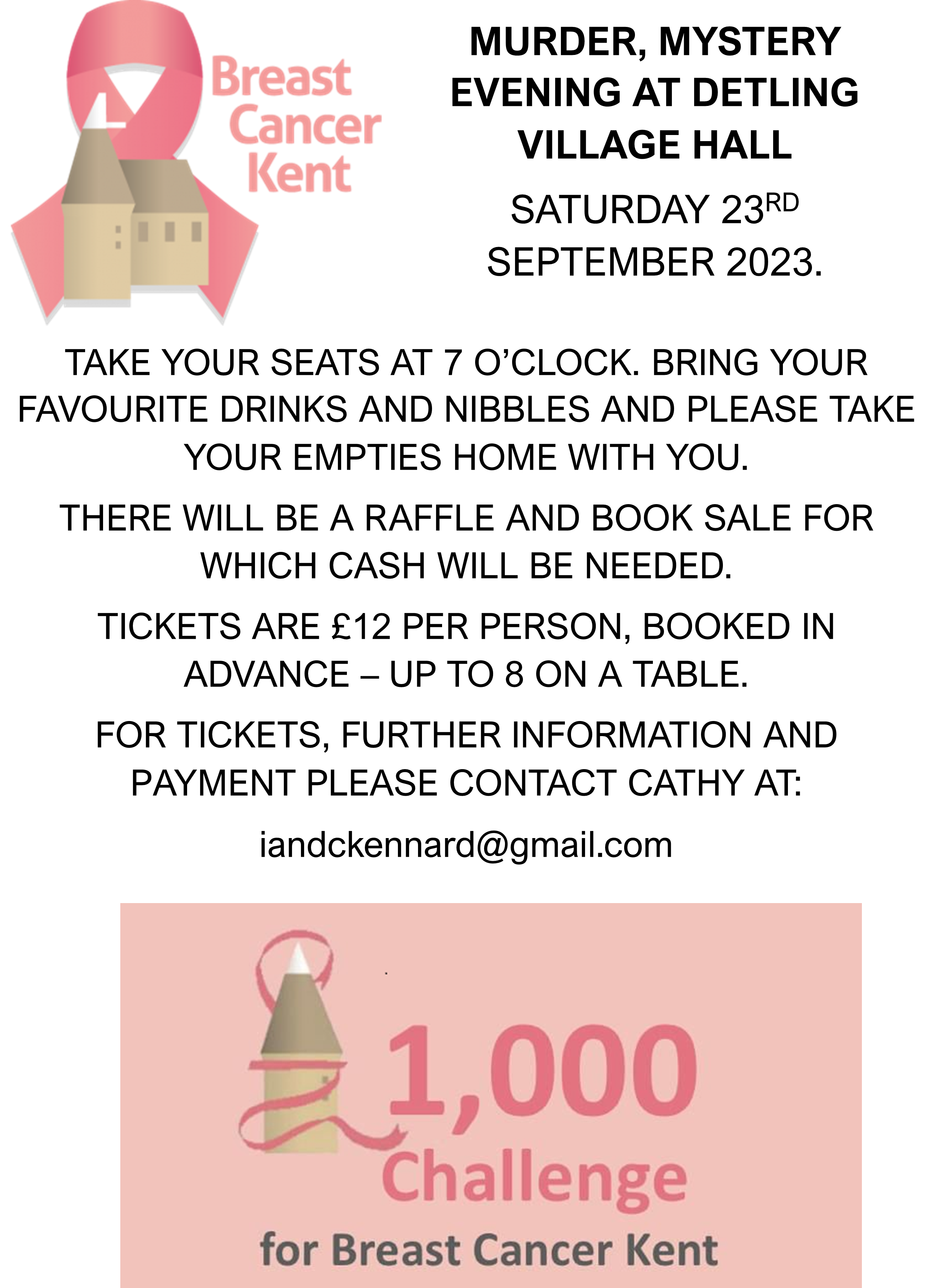 Welcome to Detling Village Hall